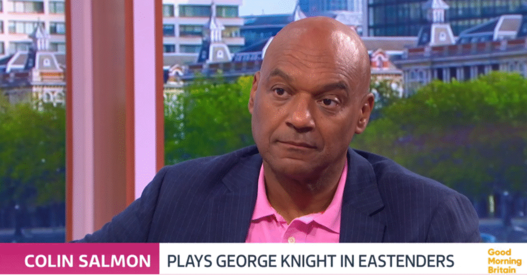 Colin Salmon denies 'giving up' as he sets the record straight on his ...