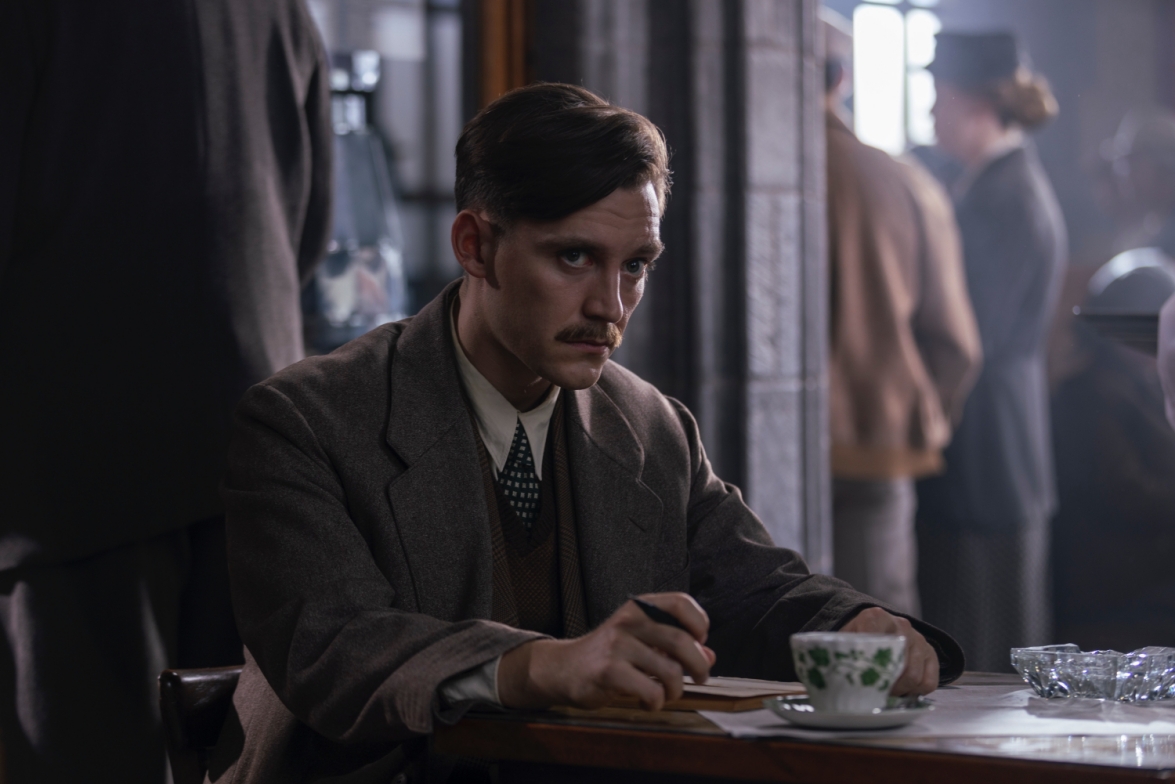 Bookish cast: Mark Gatiss joined by Brit A-listers in crime drama