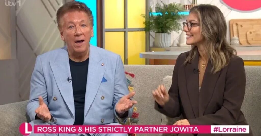 Strictly's Ross King: What his dad would think of Jowita Przytal