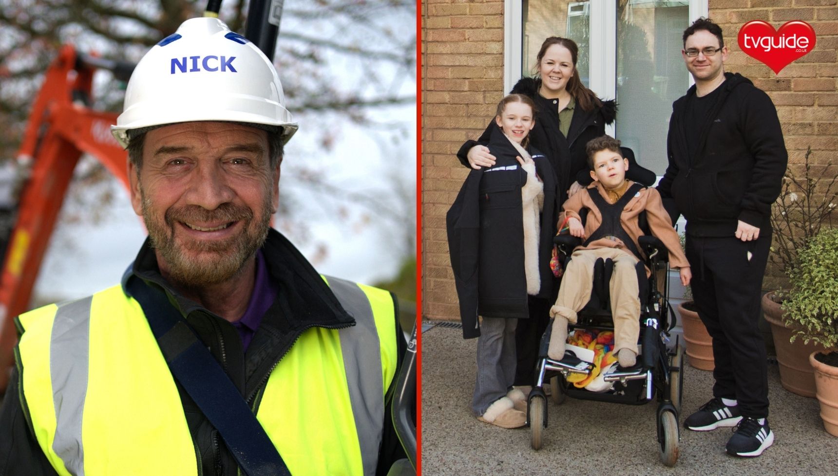 DIY SOS: Nick Knowles in tears when Rafi Amer sees his new house