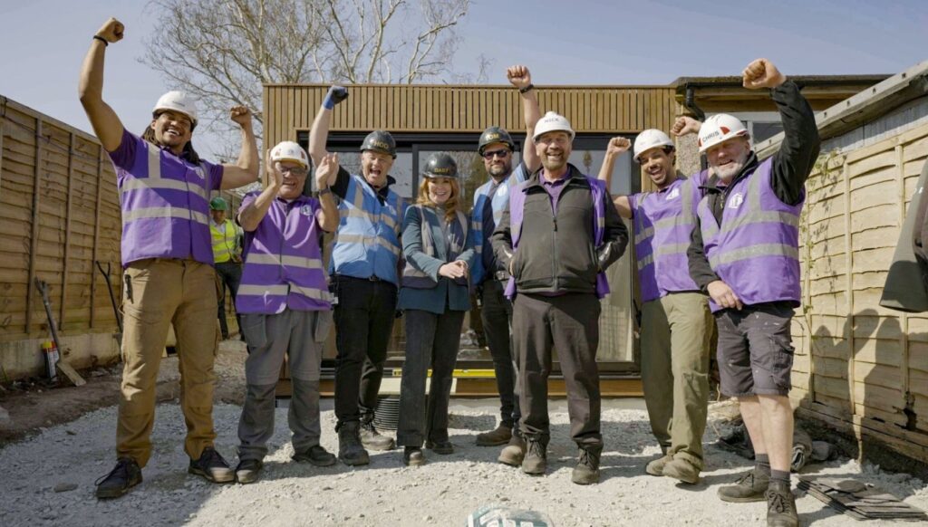 DIY SOS: Nick helps siblings whose mum died falling down stairs