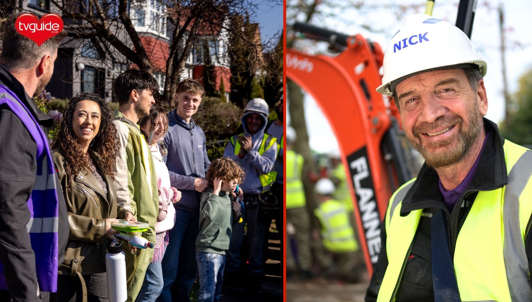 DIY SOS: Nick helps siblings whose mum died falling down stairs