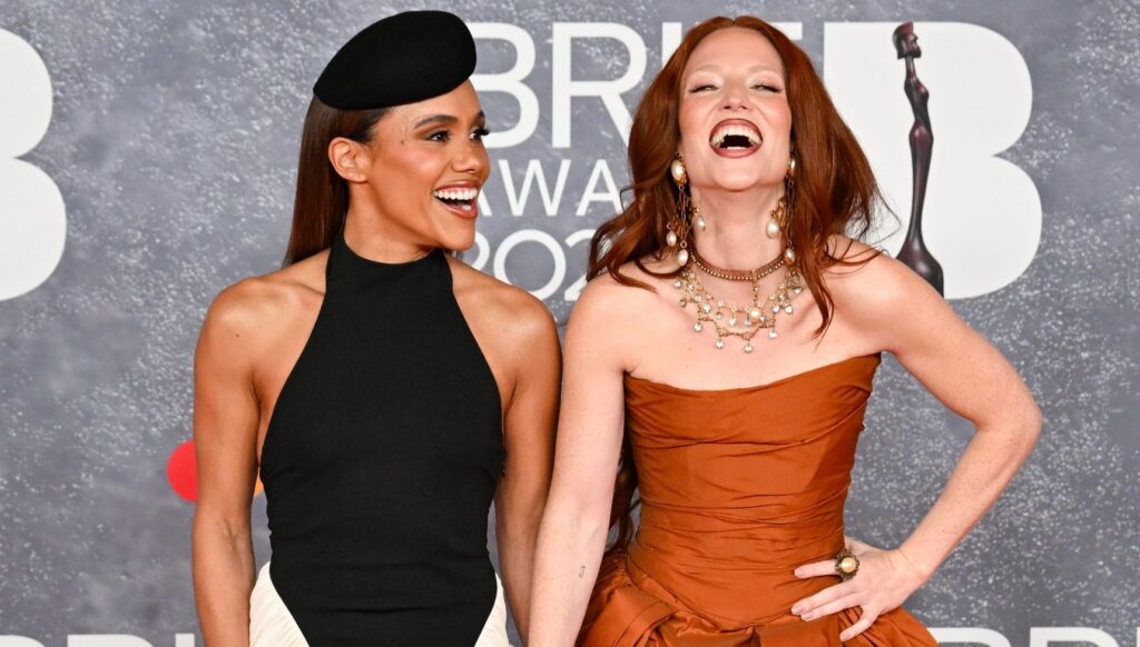 Alex Scott's girlfriend Jess Glynne calls her 'brave' for speaking ...
